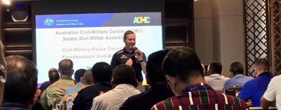 Working together to strengthen Disaster resilience | ACMC